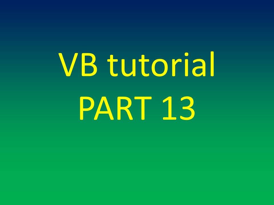 assignment operator in visual basic programming 2010 operators part -2 ...