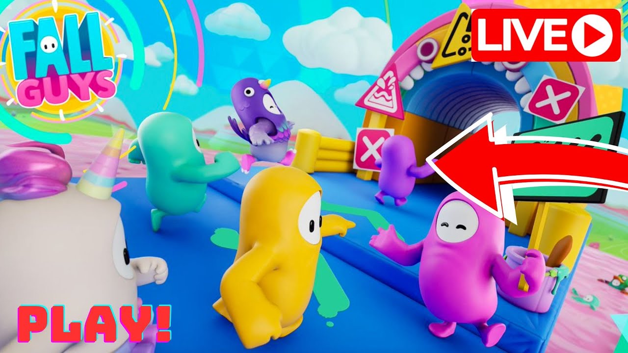 FALL GUYS LIVE STREAM! PLAYING WITH SUBSCRIBERS - YouTube