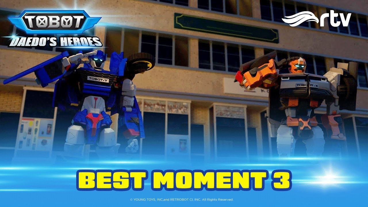 Tobot Daedo's Heroes RTV | BEST MOMENT #3 | Eps 3 - YouTube