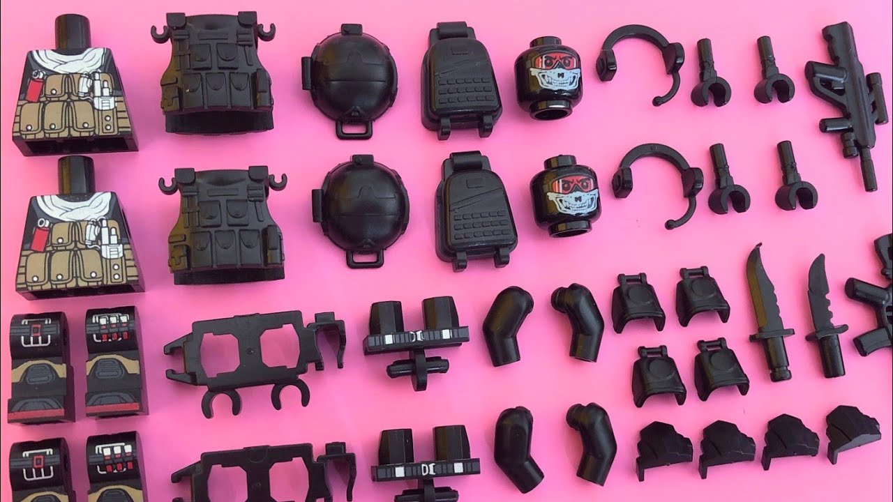Lego SWAT Team NPD | Swat Police Special Weapon & Upgraded Armor ...