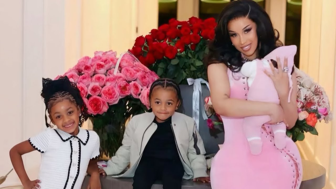 Cardi B Feeding Baby Girl & Calling her kids Nin.jas - YouTube