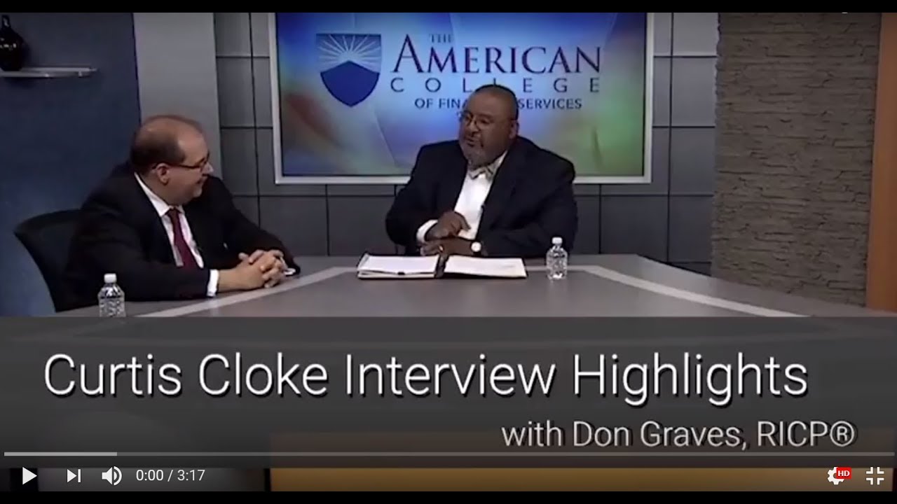 Curtis Cloke Interview Highlights - YouTube