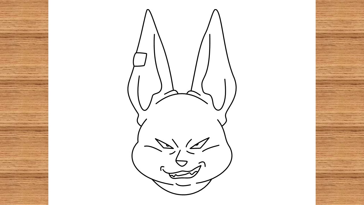 How To Draw Champa Face From Dragon Ball Z |Step By Step | Tamanna's ...