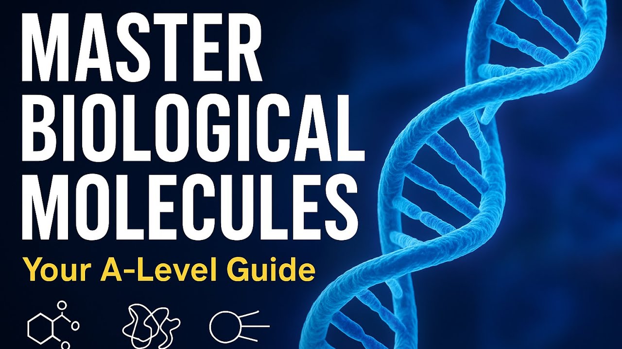 A-Level Biology: Biological Molecules Explained | Carbs, Lipids ...