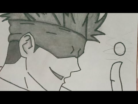 Today complete the very dangerous ☠️drawing gojo drawing 😱 - YouTube