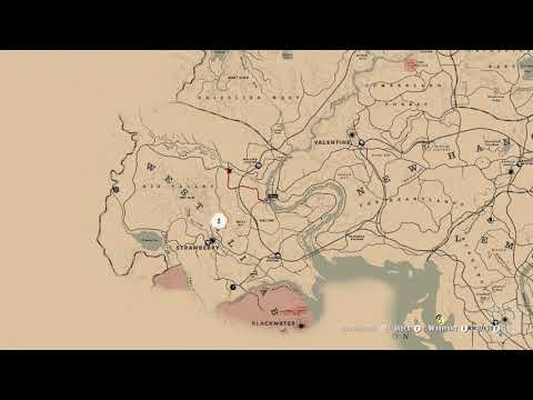 RDR 2: Pick Burdock Root (Location C) - YouTube