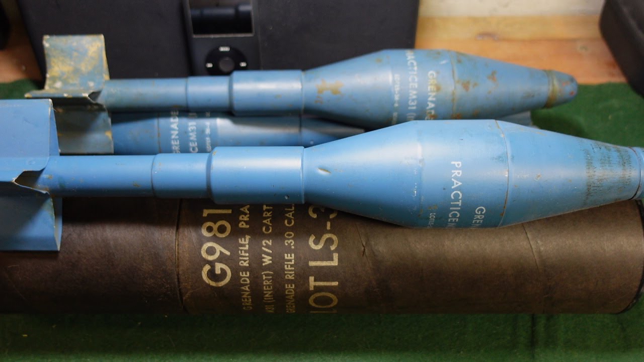 Grenades For the Space Age: The US M31 Rifle Grenade: Overview and ...