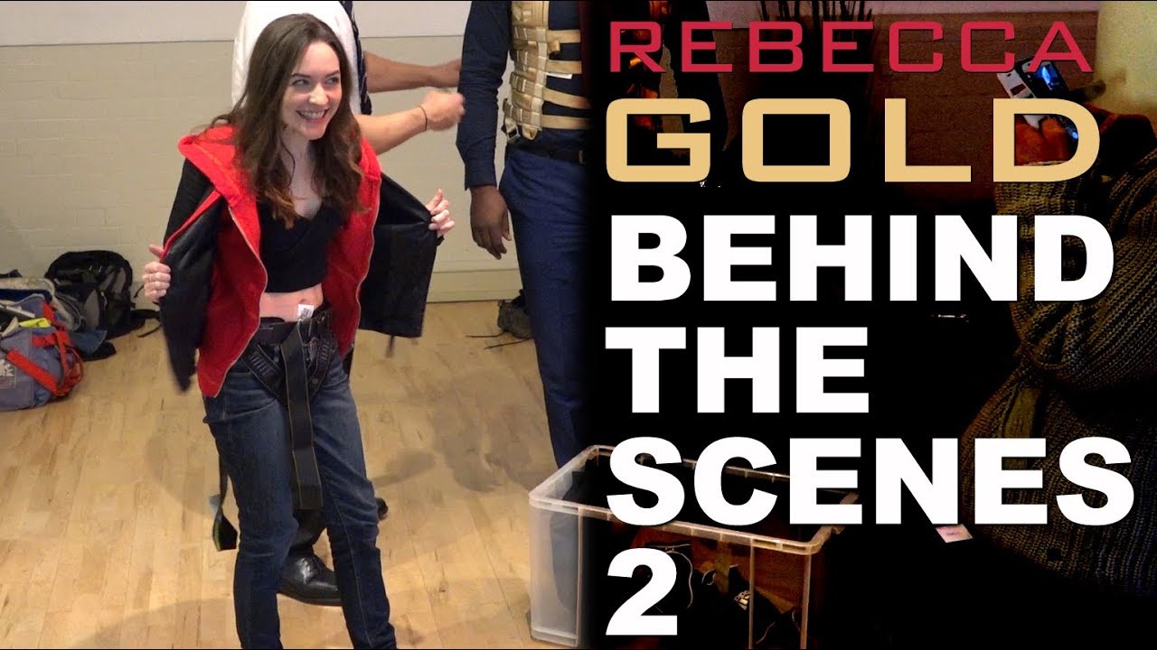 Rebecca Gold behind the scenes 2 - YouTube