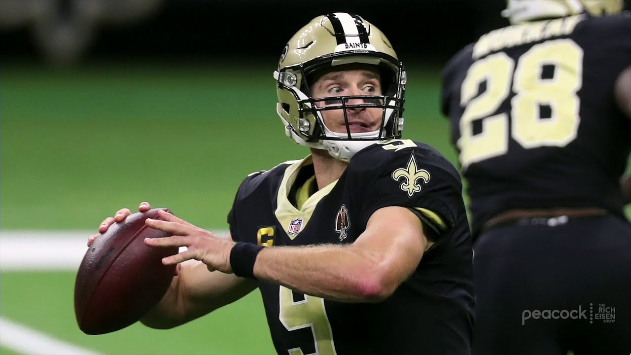 Marshall Faulk on Drew Brees’ Arm Strength & Saints’ Michael Thomas ...