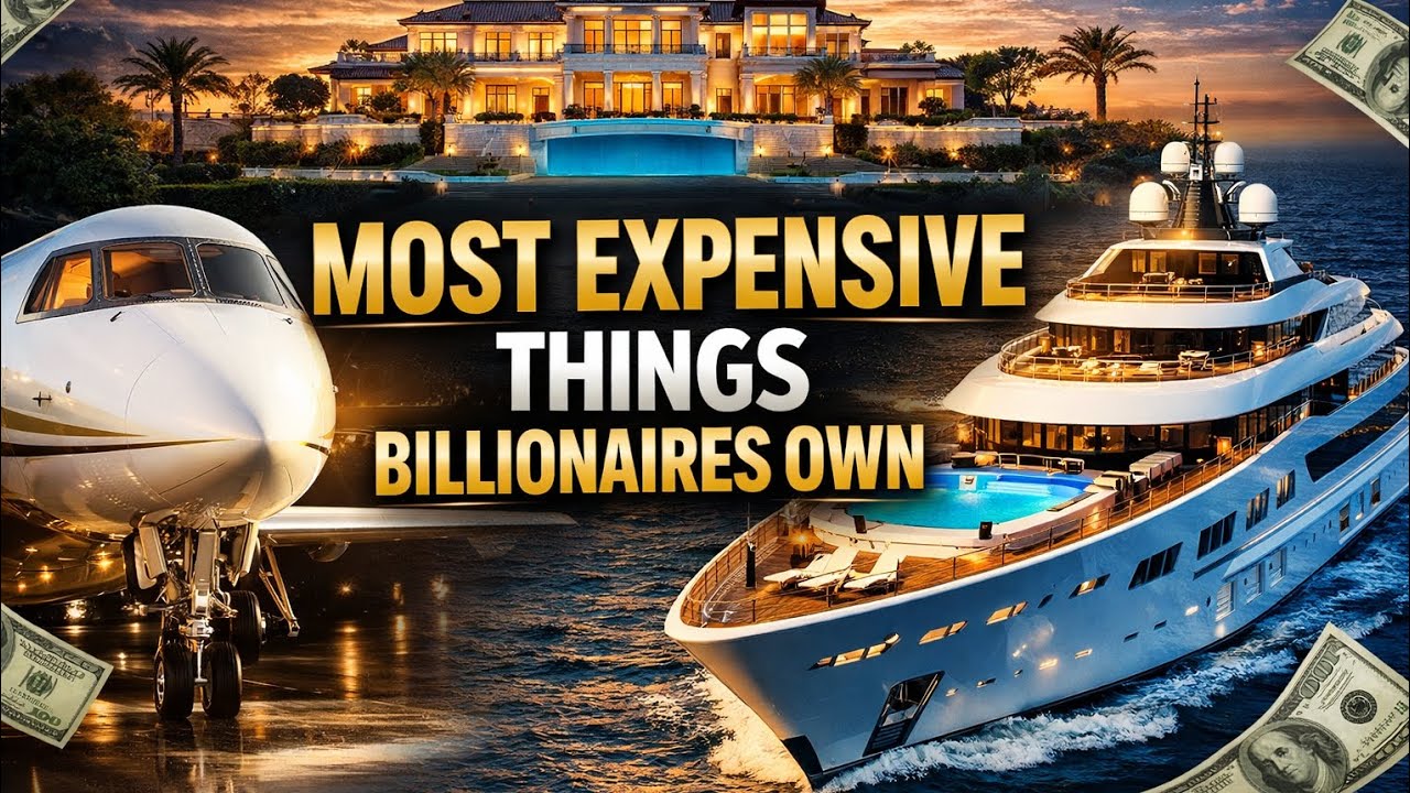 Top | Most Expensive Things | Billionaires Own (Luxury Facts) - YouTube
