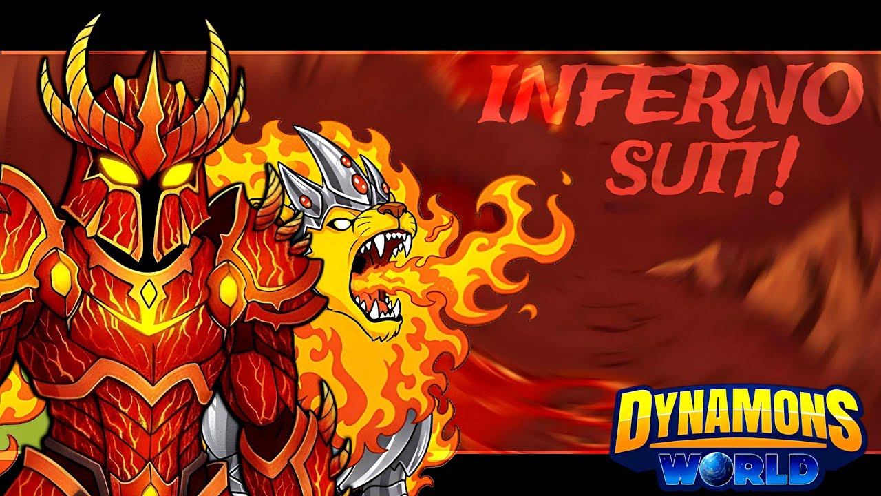 New 'INFERNO" Suit in Dynamons World 😳🔥||Dynamons world - YouTube