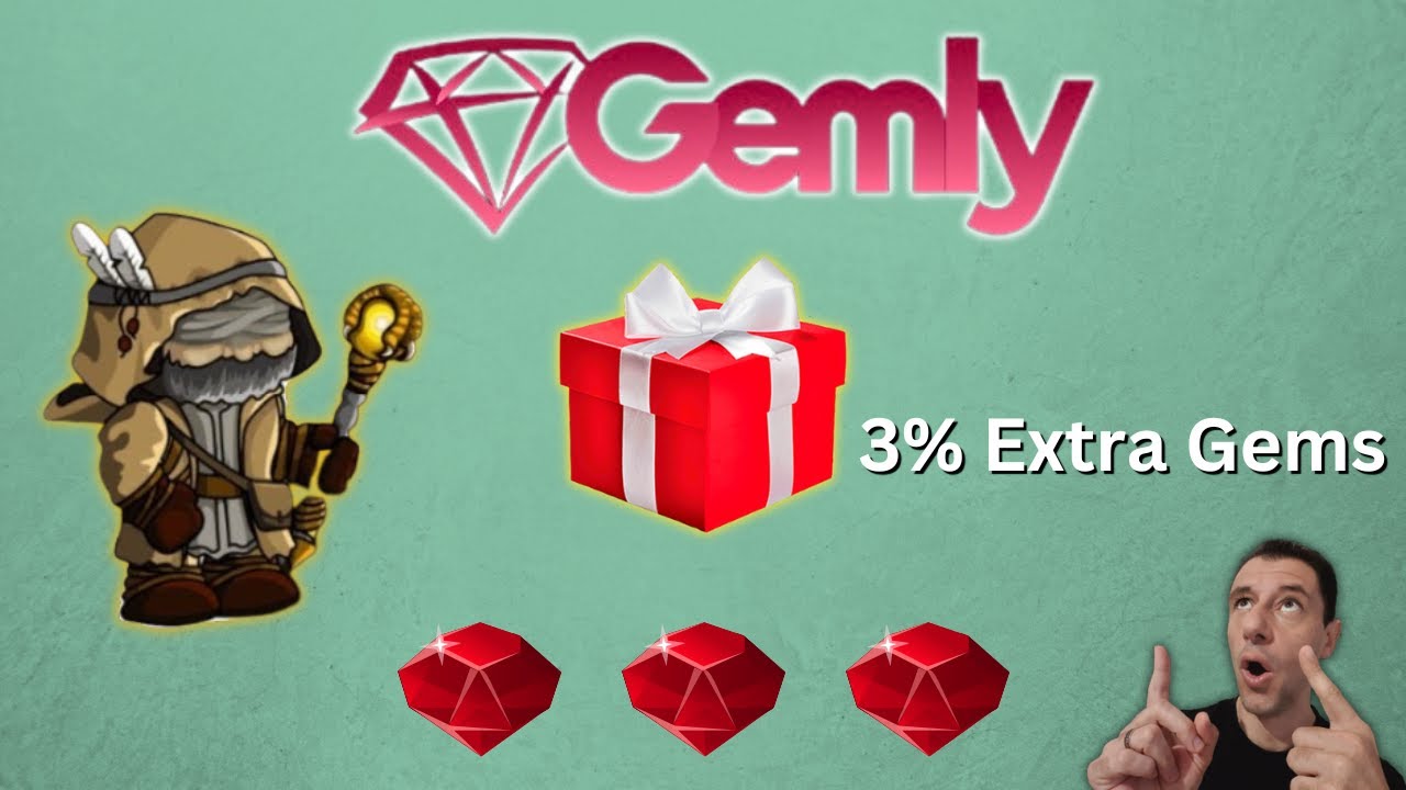 Gemly Play to Earn | 3% Extra Gem Bonus - YouTube