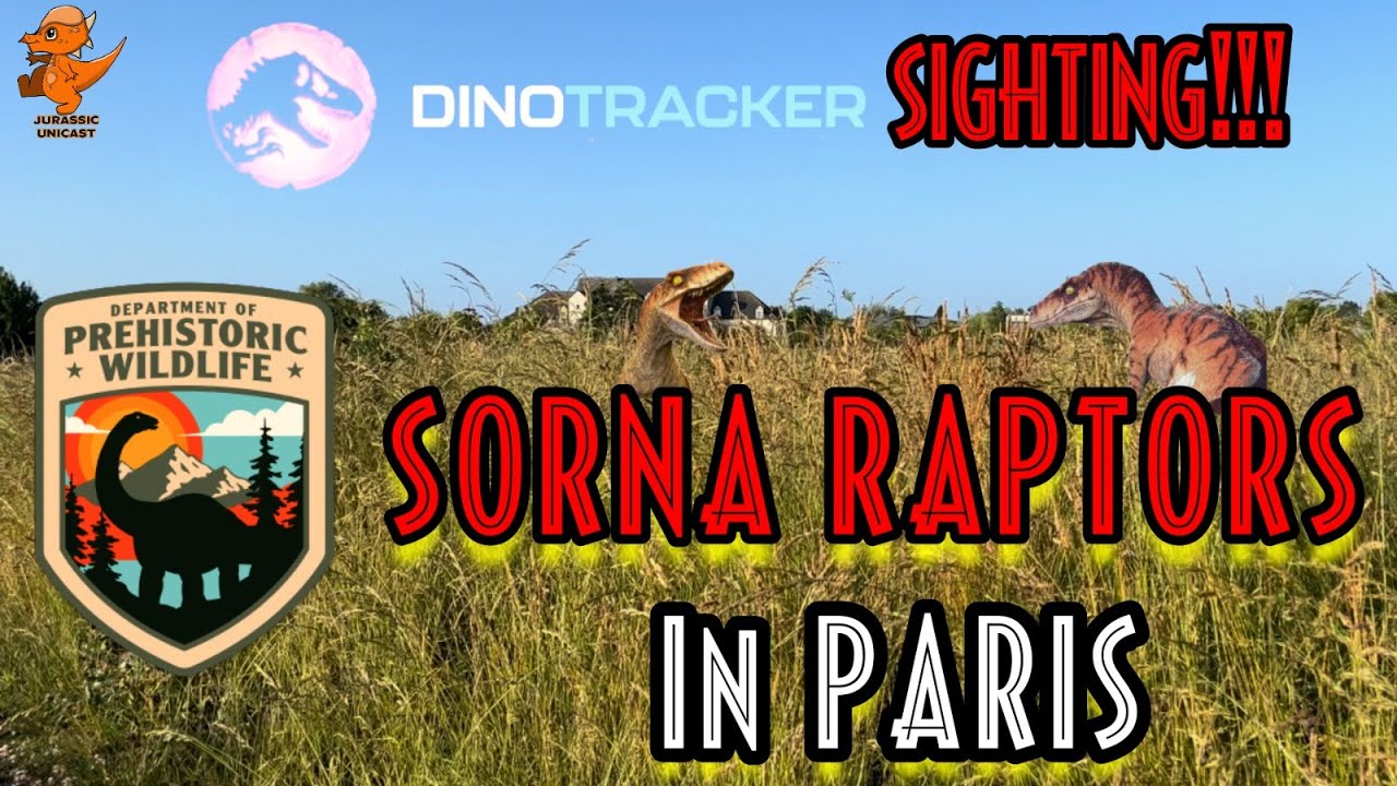 Dinotracker : SORNA RAPTORS IN PARIS!!! - YouTube