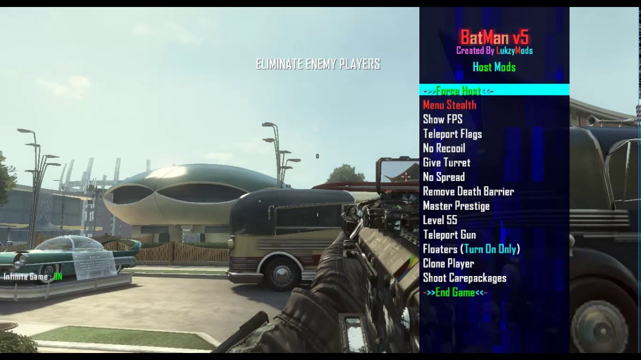 Copy of Black Ops 2 Mod Menu Batman v5 GSCR - YouTube