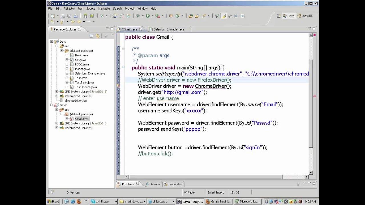 Selenium Weekend Training Day 2 Part 1 Webdriver Java Selenium tutorial - YouTube