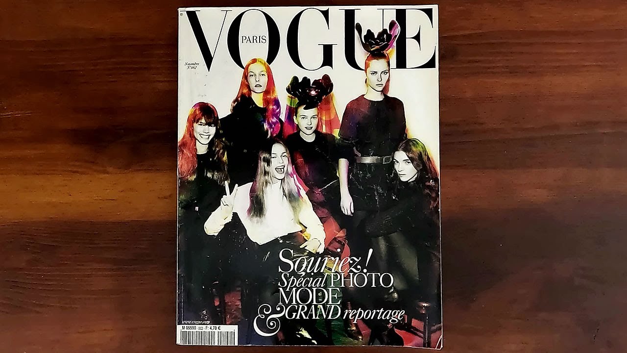 French Vogue November 2005 Gisele Bundchen | ASMR Magazine Flip Through ...