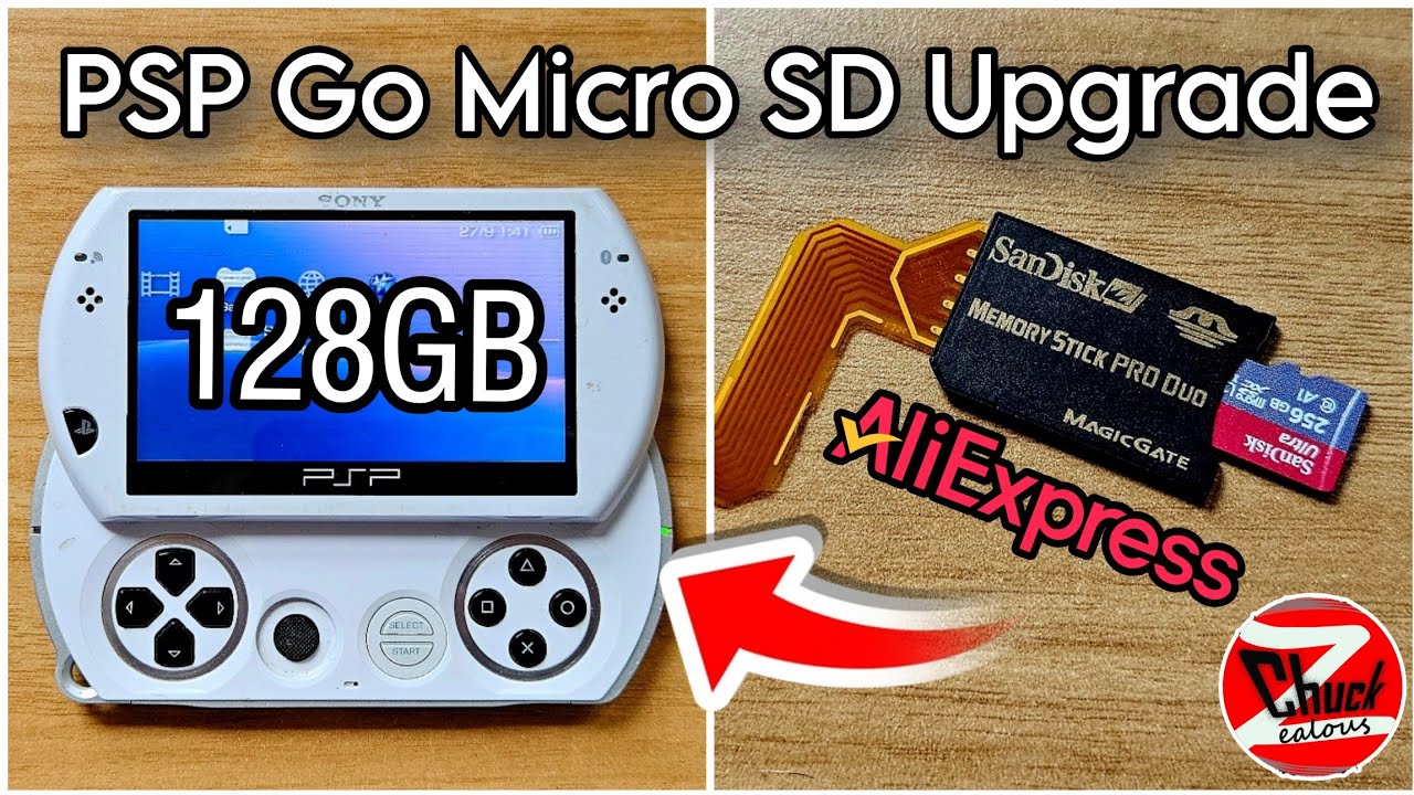 This Cheap PSP GO Micro SD Adapter from AliExpress is a MUST-HAVE - YouTube