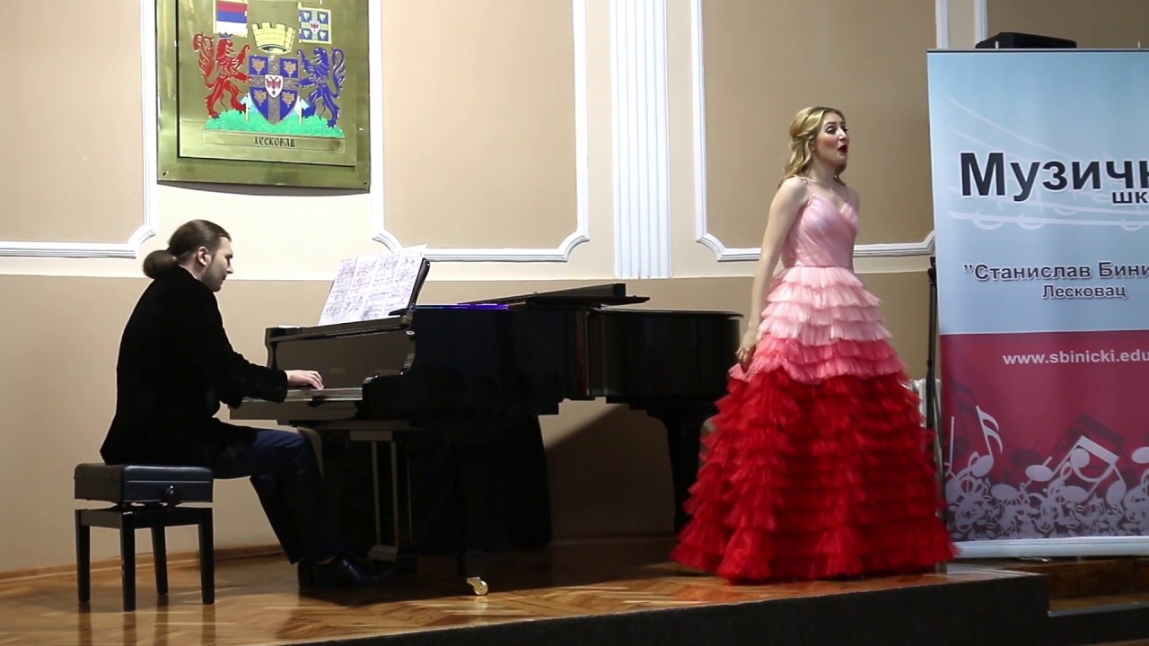 Marija Kostic, F. Poulenc - Les chemins de l'amour - YouTube