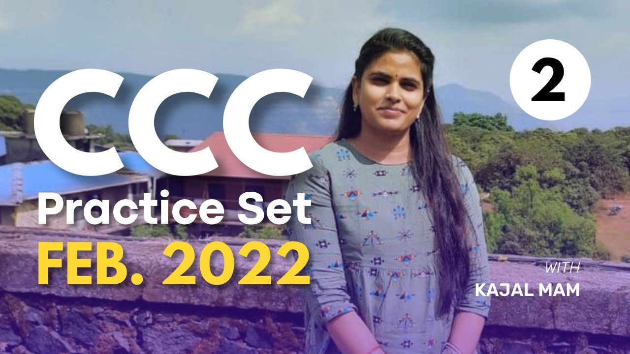Ccc Practice Questions | CCC Practice Questions and Answers | CCC Hindi ...