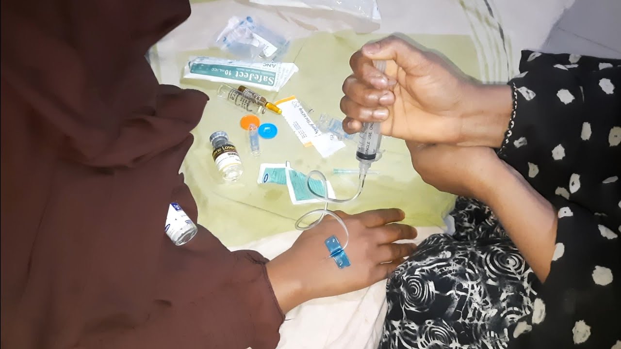 iv Ceftriaxone 1g, Ketorolac 30 & Omeprazole 40 mg injection push 24 Ep ...