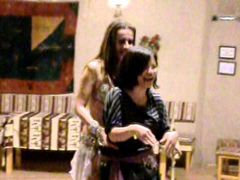 Fun & Games: a belly dancer and an audience