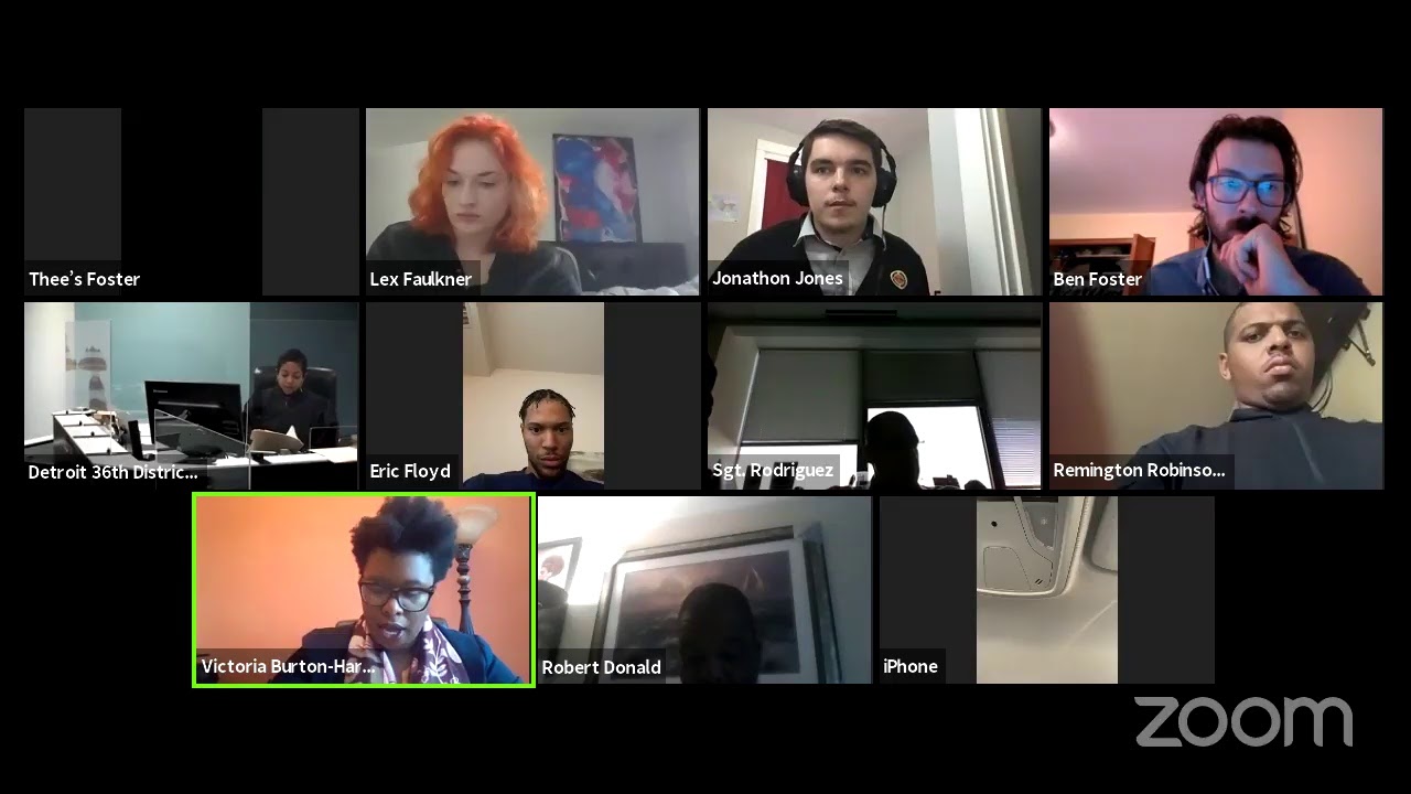 Judge Aliyah Sabree's Personal Meeting Room - YouTube