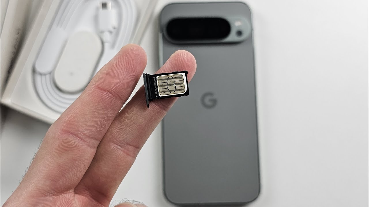 How To Insert SIM Card in Google Pixel 9 Pro (XL) [SIM Card Slot] - YouTube