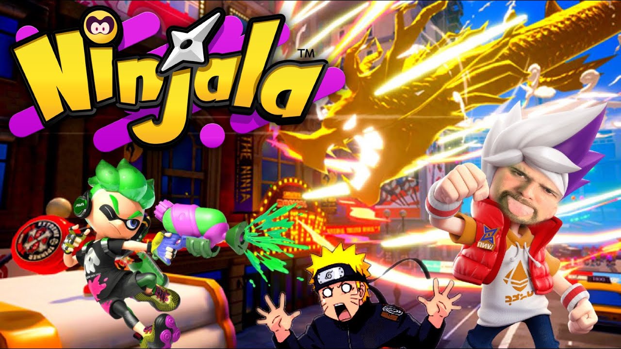 Ninjala is FREE, Addicting & Fusion of Shinobi Strikers & Splatoon 👀 ...