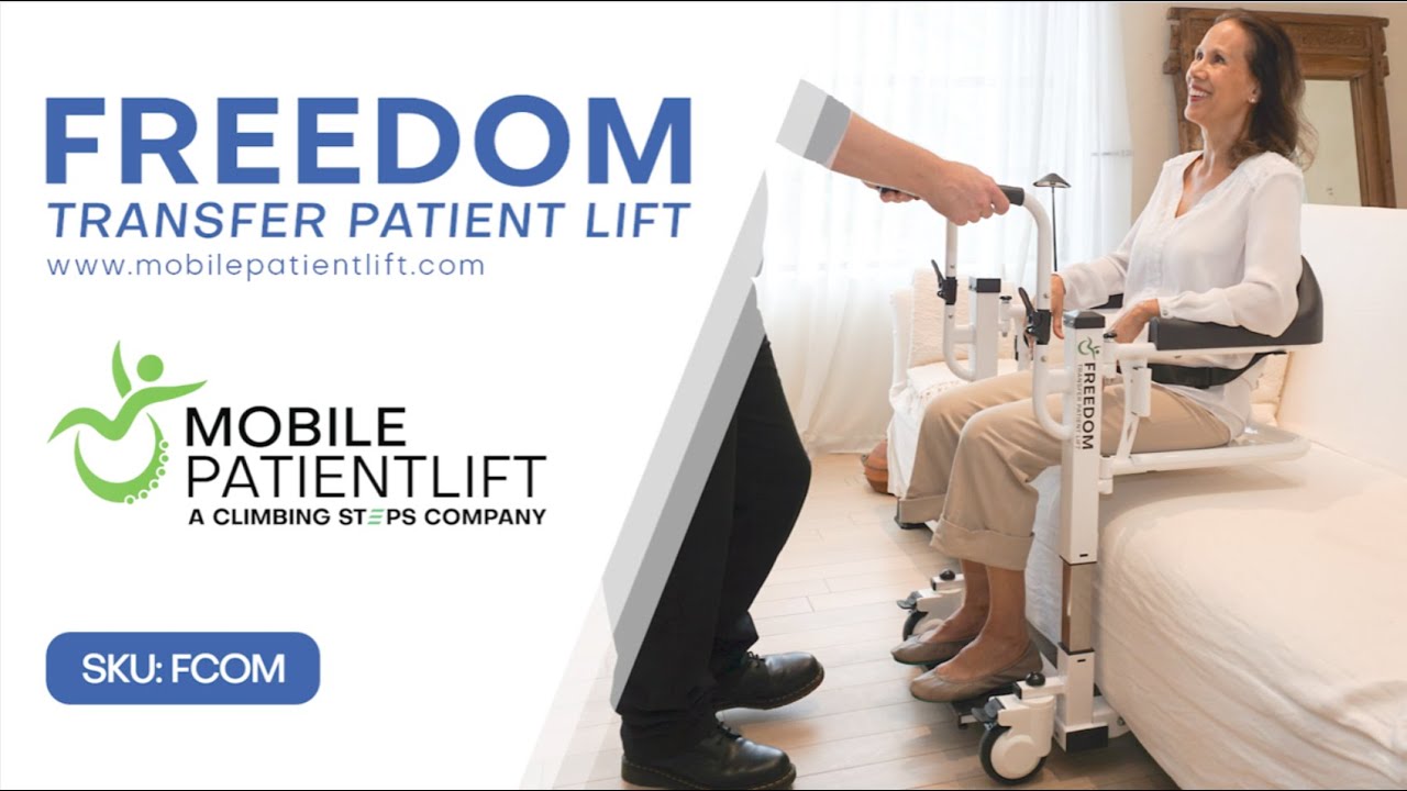 Mobile Patientlift's Freedom Transfer Lift: Transfer Made Simple - YouTube