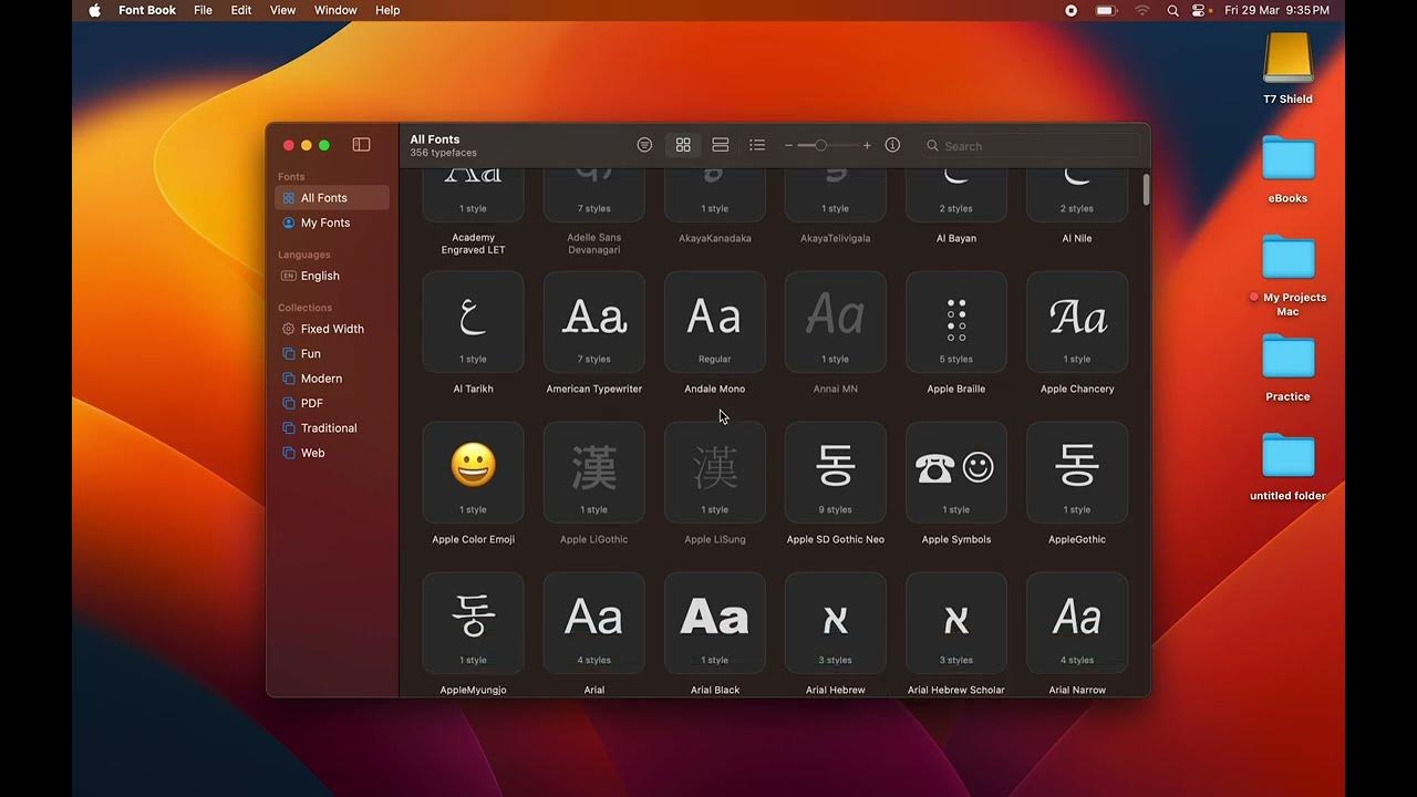 How to Install Fonts On Macbook Or Mac OS | Install Fonts On Macbook - YouTube