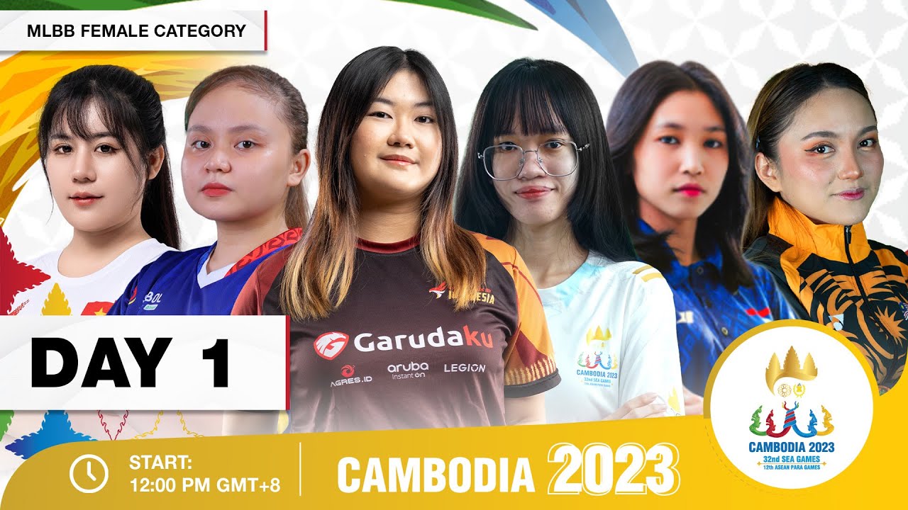 🔴 [EN] Live | SEA Games MLBB Female Category | Day 1 | Group Stage ...