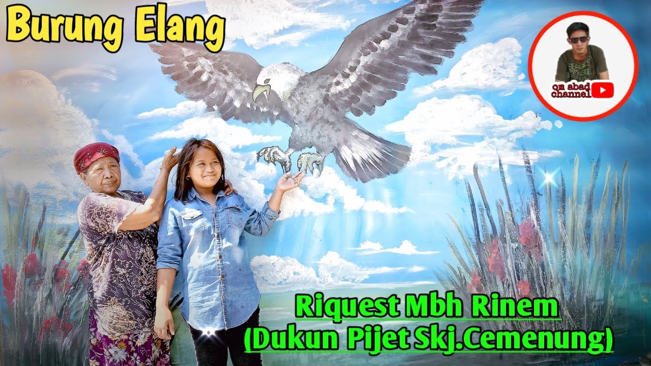 How to draw eagle || melukis burung elang - YouTube