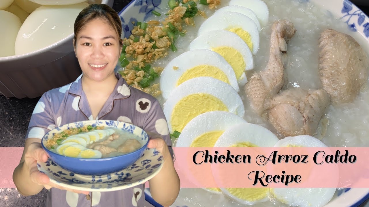 CHICKEN ARROZ CALDO | Easy to Follow Recipe | Connh Cruz The Modern ...