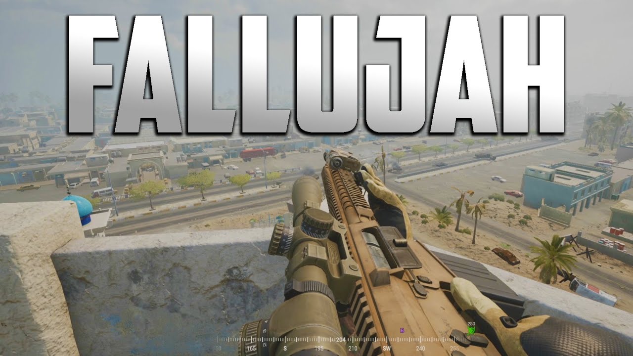 Tower Sniping on Fallujah - SQUAD - YouTube