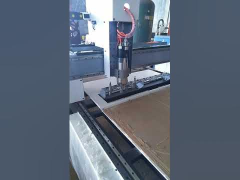 CNC router atc spindle with linuxcnc - YouTube