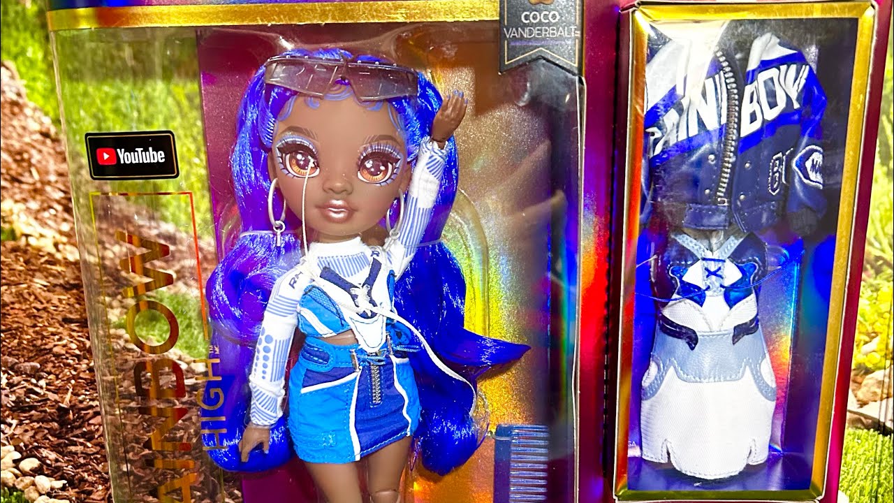 Rainbow High Coco Vanderbalt Doll 💙! - YouTube