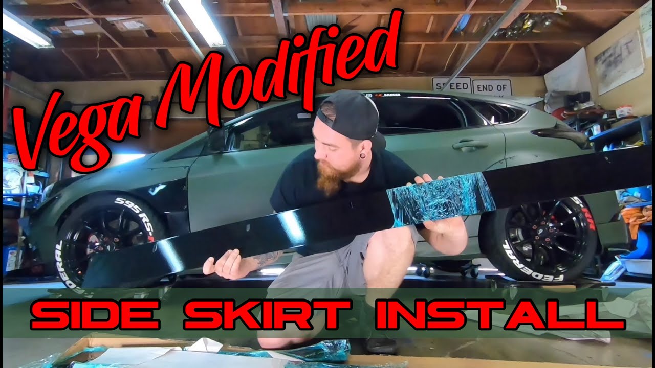 Installing VEGA MODIFIED™ side skirts on my focus ST - YouTube