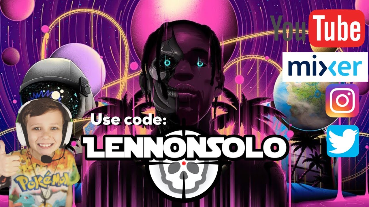 Travis Scott's Virtual Fortnite Concert!! - YouTube