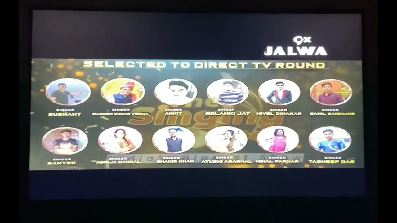 My||Promo||9x JALWA||Selected||To||Direct||Tv||RaundThe||Singing||icon||Biggest||Tv||Reality ...