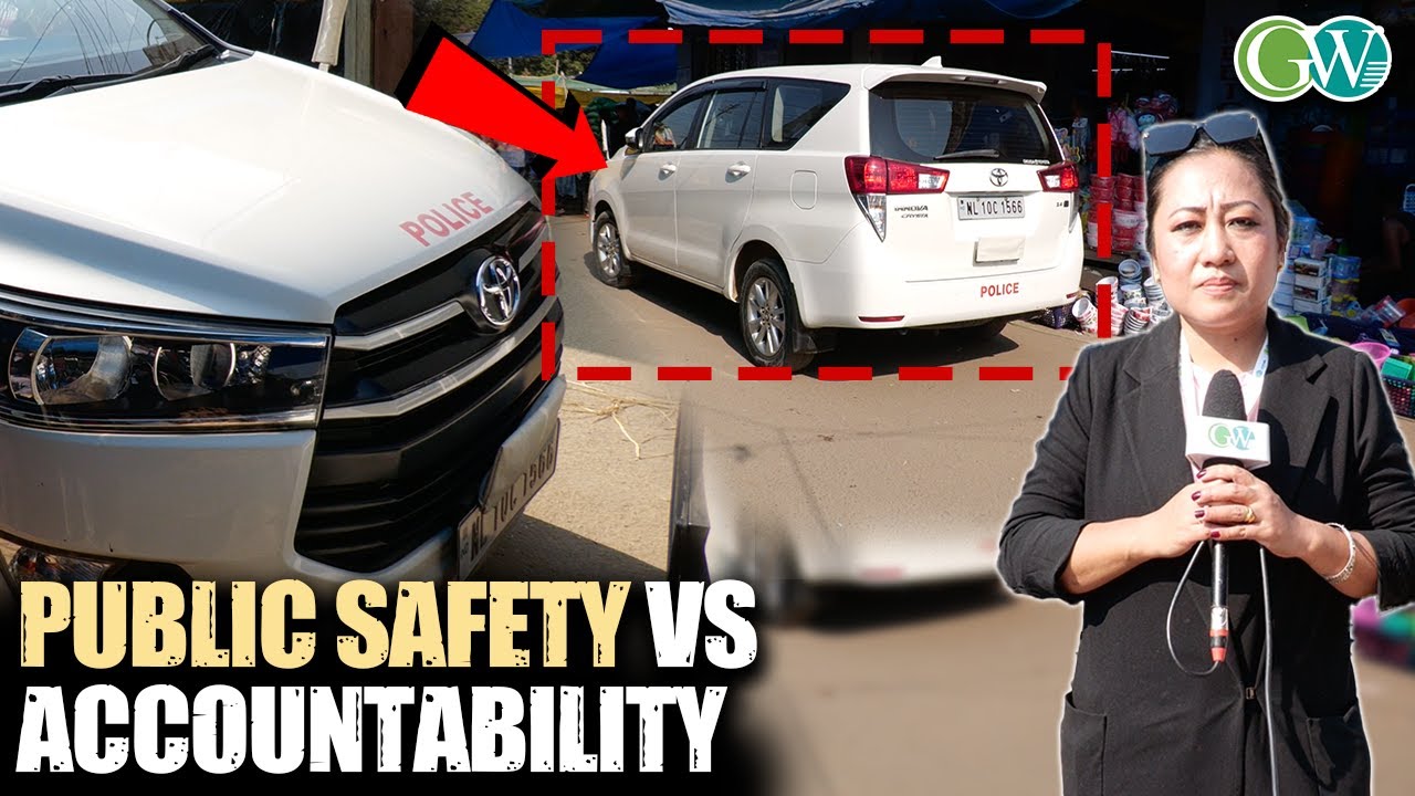 PUBLIC SAFETY Vs ACCOUNTABILITY: POLICE VEHICLE SPOTTED VIOLATING ...