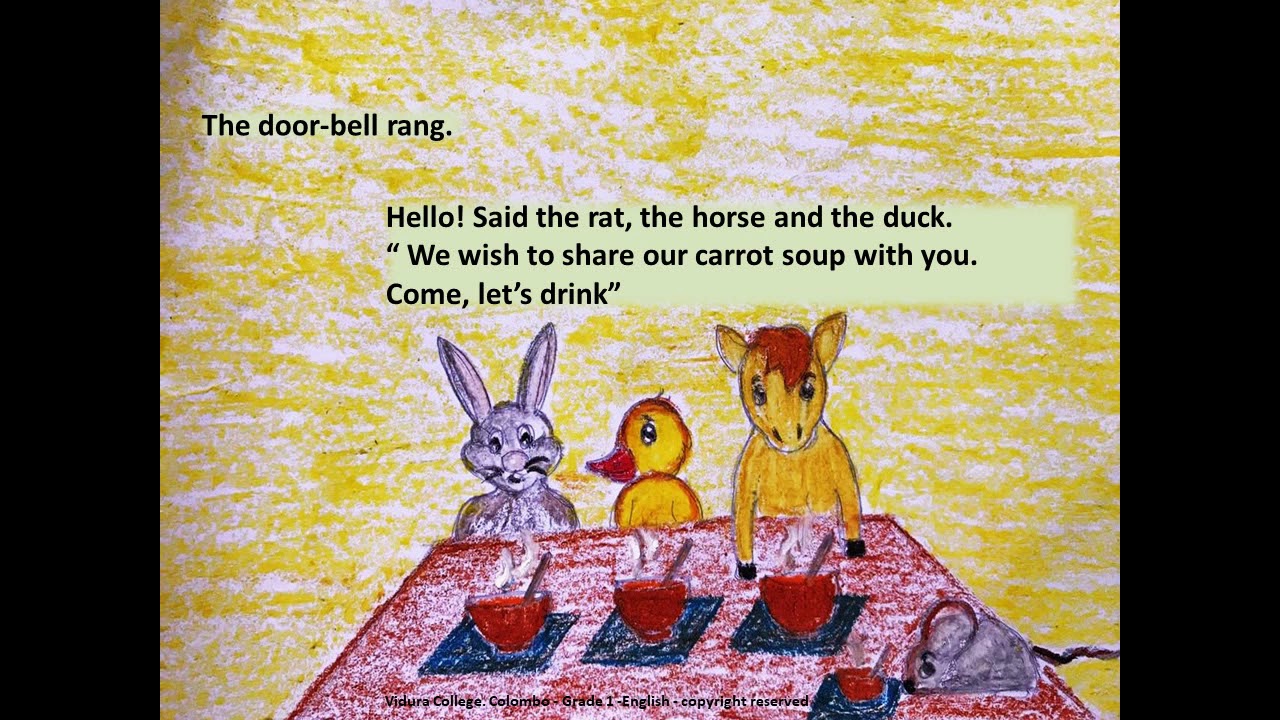 Grade 1 English Story time - YouTube