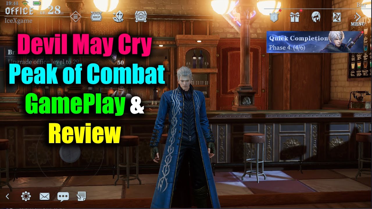 Devil May Cry Peak of Combat GamePlay & Reviews - YouTube