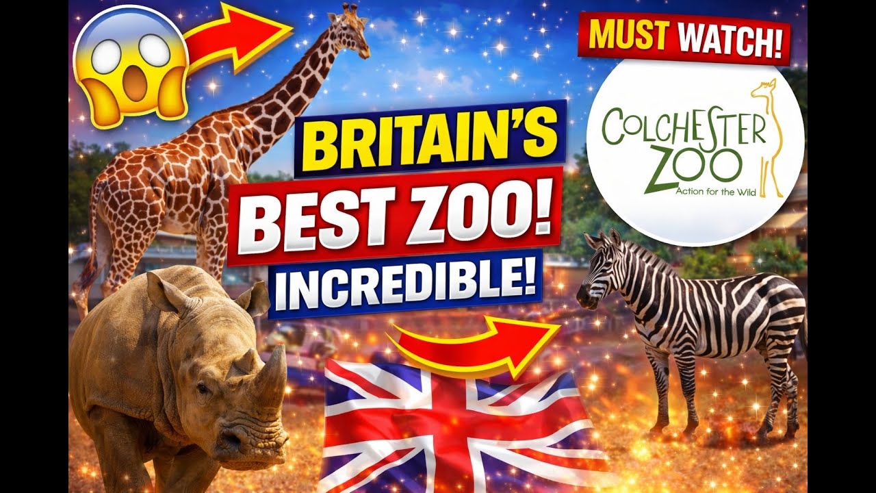 Colchester Zoo - Britain's Best Zoo in 4K - YouTube