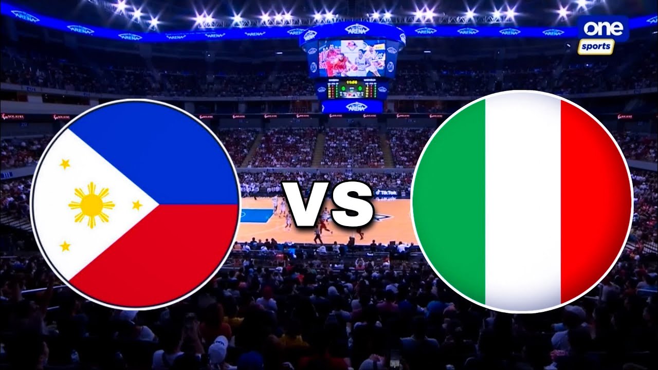 GILAS PILIPINAS VS ITALY FIBA WORLD CUP GAME 2023 - YouTube