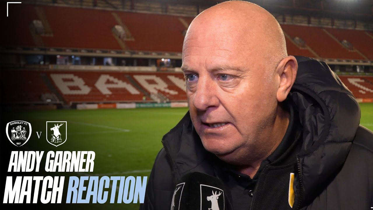 Andy Garner post-match interview 🗣️ | Barnsley 2-3 Stags - YouTube