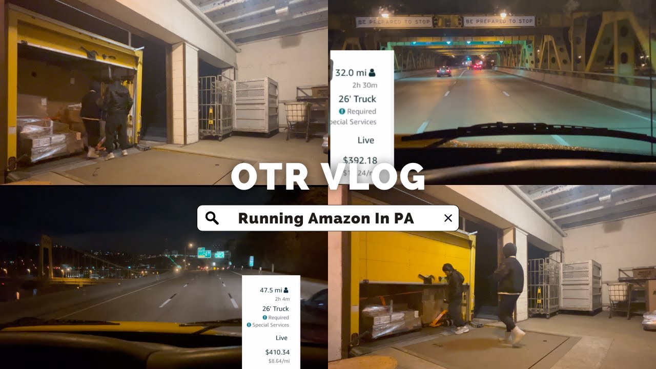 Part 2 | Running Amazon Relay in Pennsylvania 🚚 | OTR Box Truckin ...