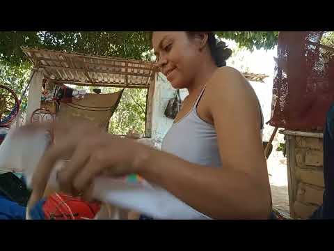 🔴Cociendo una servilleta en el Rancho ✅ Así es la vida del rancho
