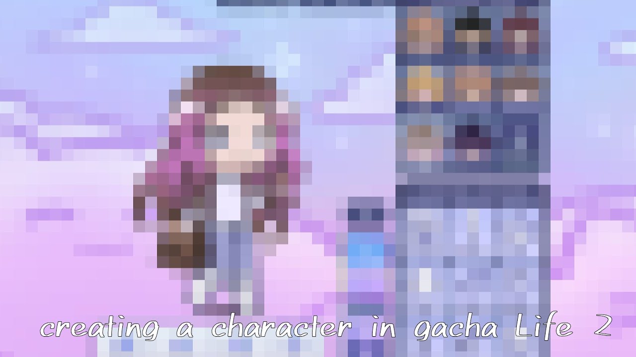 ||creating a character in gacha Life 2|| ||first video using gacha Life ...