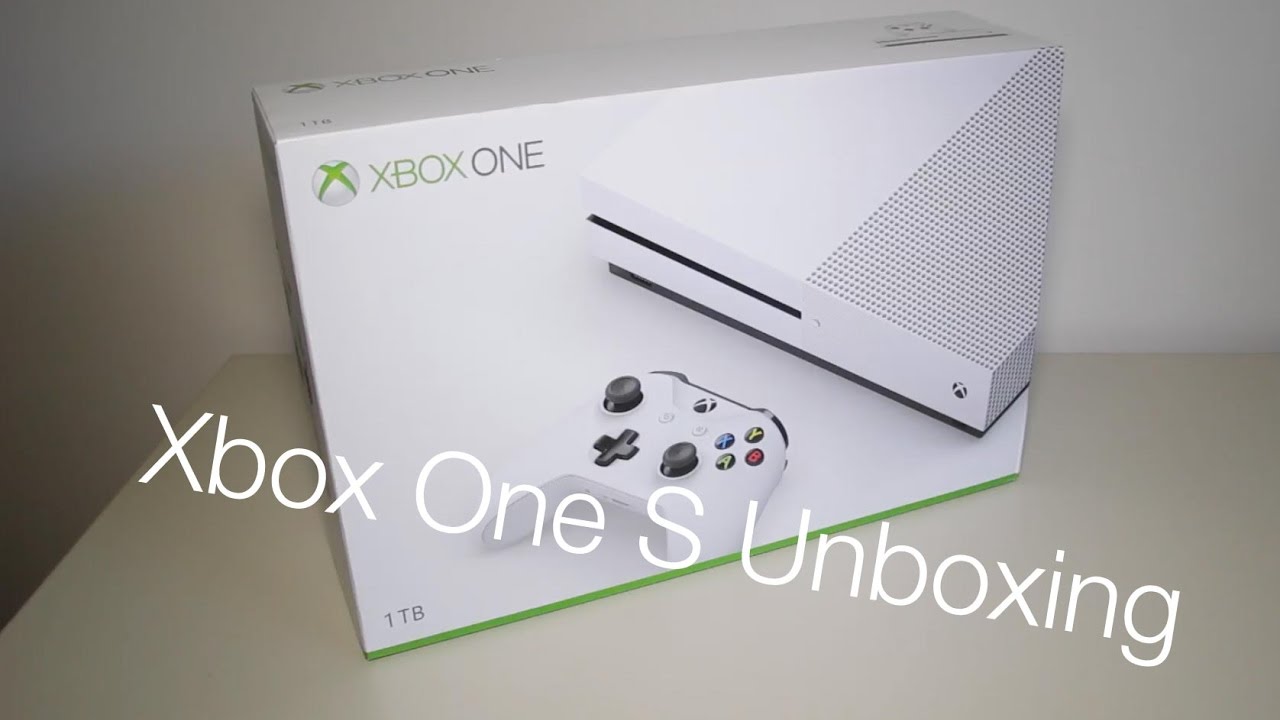 Xbox One S Unboxing - YouTube
