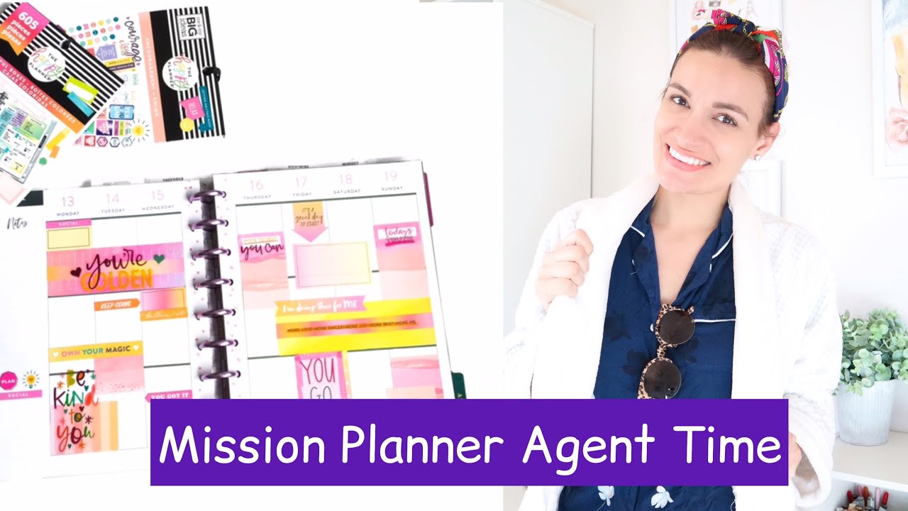 PLAN WITH ME COLLAB WITH MICHELLE FROM PLAN ON IT| MISSION PLANNER ...